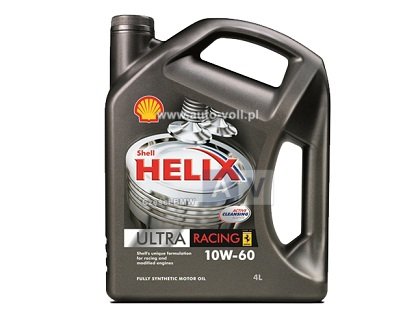 SHELL10W60RAC/4SHELL OLEJ SHELL 10W60 4L HELIX ULTRA RACING - Części ...