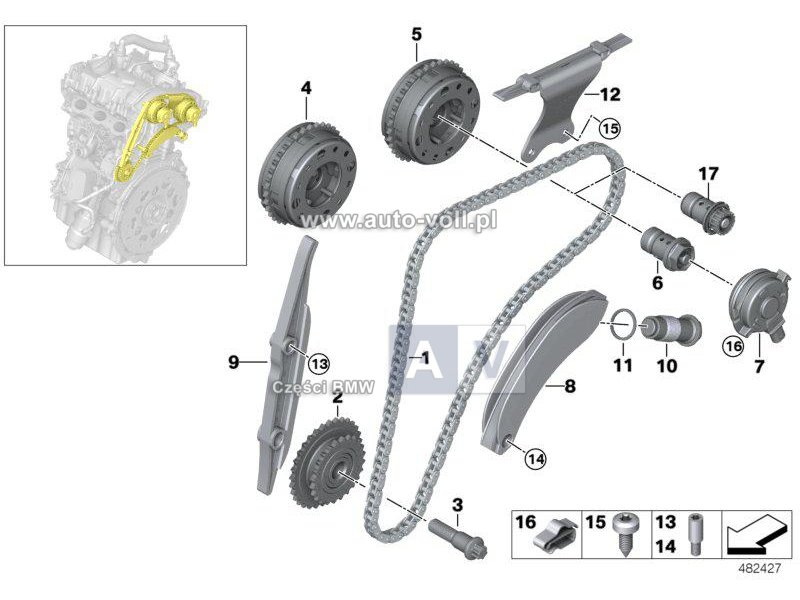 11368696446 Oryginał BMW - 11368696446 - Części oryginalne BMW Łódź ...