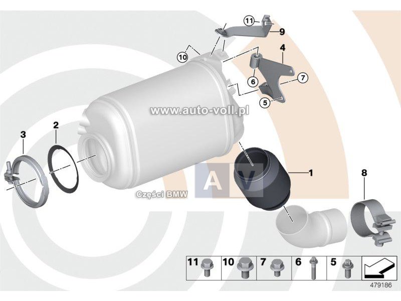 18307812263 Oryginał BMW - 18307812263 - Części oryginalne BMW Łódź ...