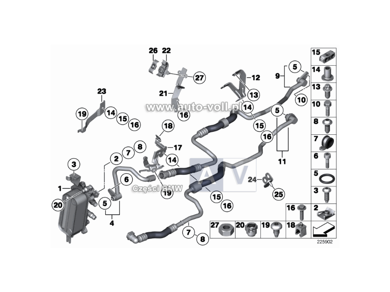17227614695 Oryginał BMW - 17227614695 - Części oryginalne BMW Łódź ...