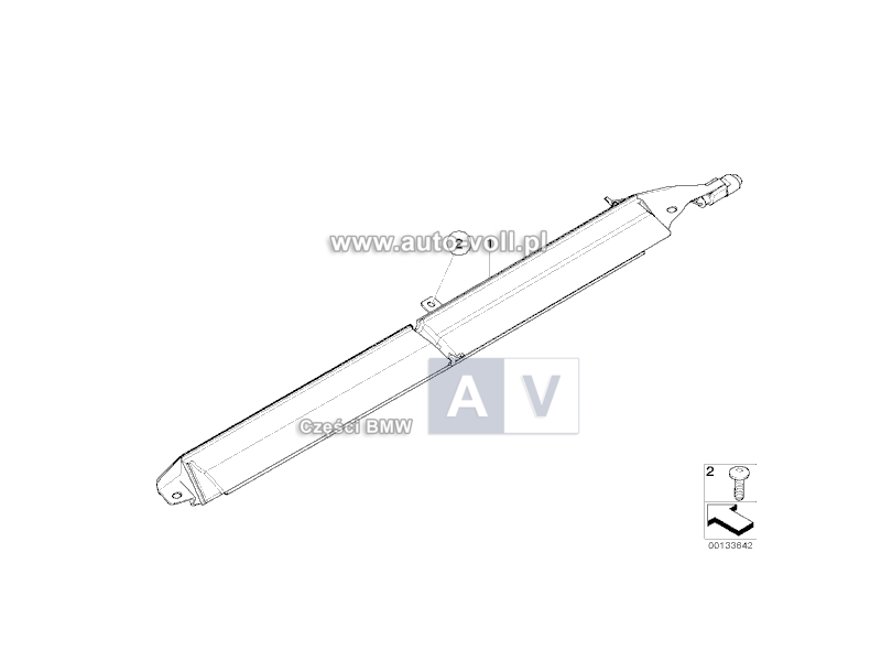 63257145667 Trzecie światło stop białe - 63257145667 - Części ...