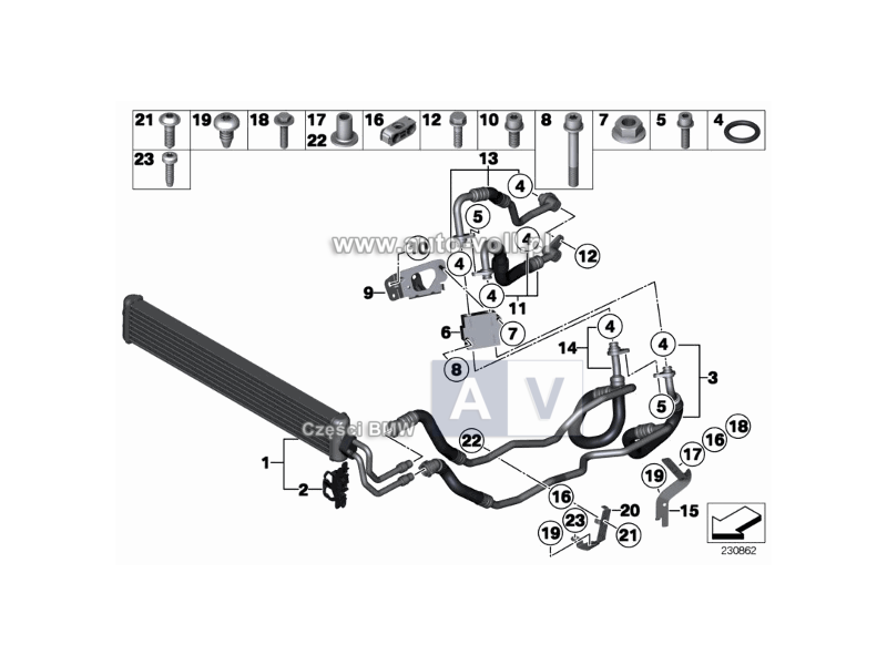 17227583184 Oryginał BMW - 17227583184 - Części oryginalne BMW Łódź ...