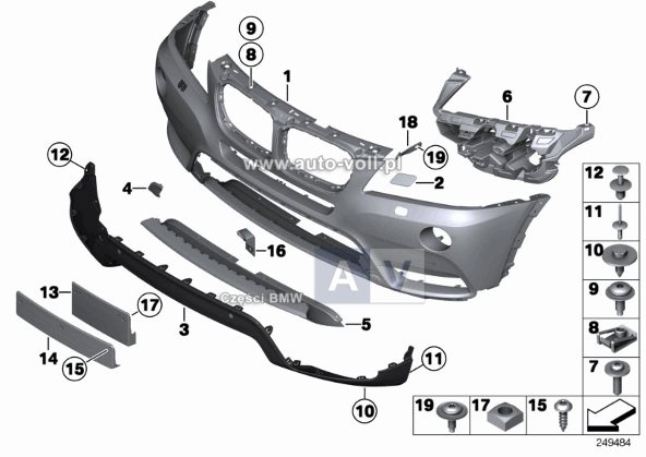 51117308082 Oryginał BMW - 51117308082 - Części oryginalne BMW Łódź ...