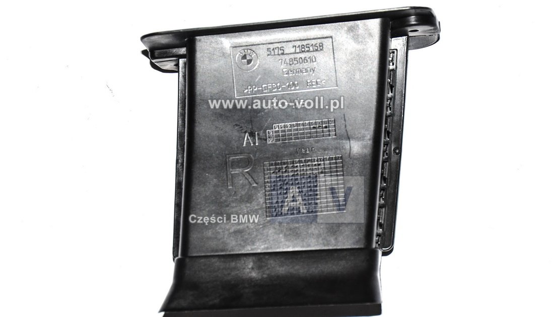 51757185168 Kanał powietrza prawy BMW F01 F01N F02 F02N F04 F06 F07 F10 ...