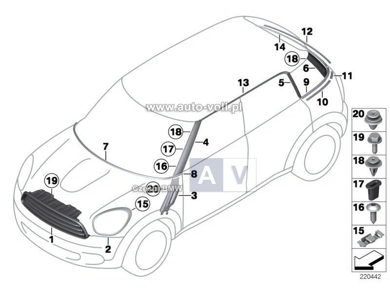 51139812756 Oryginał BMW - 51139812756 - Części oryginalne BMW Łódź ...