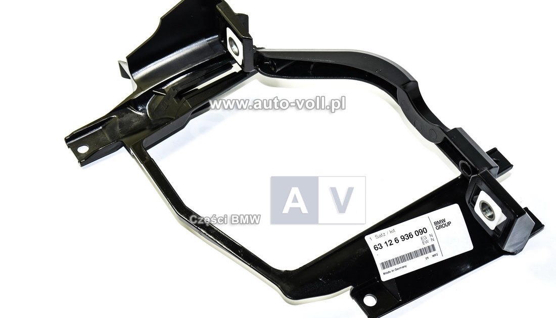 63126936090 Uchwyt reflektora BMW E60 E61 520 523 535 540 550 M5 ...