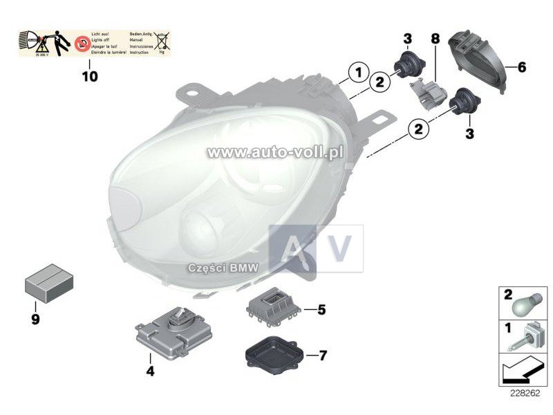 63127199362 Oryginał BMW - 63127199362 - Części oryginalne BMW Łódź ...