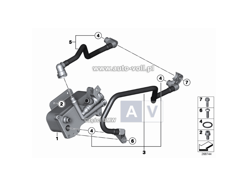 17227619744 Oryginał BMW - 17227619744 - Części oryginalne BMW Łódź ...
