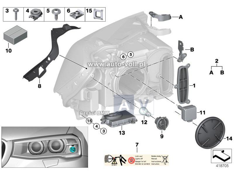 63217160897 Oryginał BMW - 63217160897 - Części oryginalne BMW Łódź ...