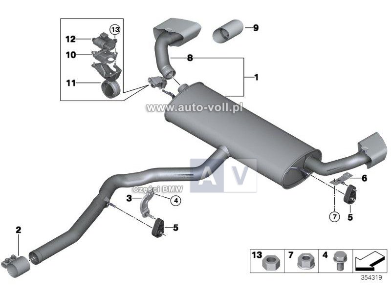 18308626665 Oryginał BMW - 18308626665 - Części oryginalne BMW Łódź ...
