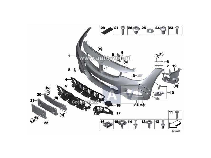 51118061632 Oryginał BMW - 51118061632 - Części oryginalne BMW Łódź ...