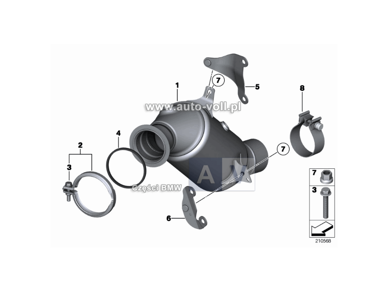 18307594930 Oryginał BMW - 18307594930 - Części oryginalne BMW Łódź ...