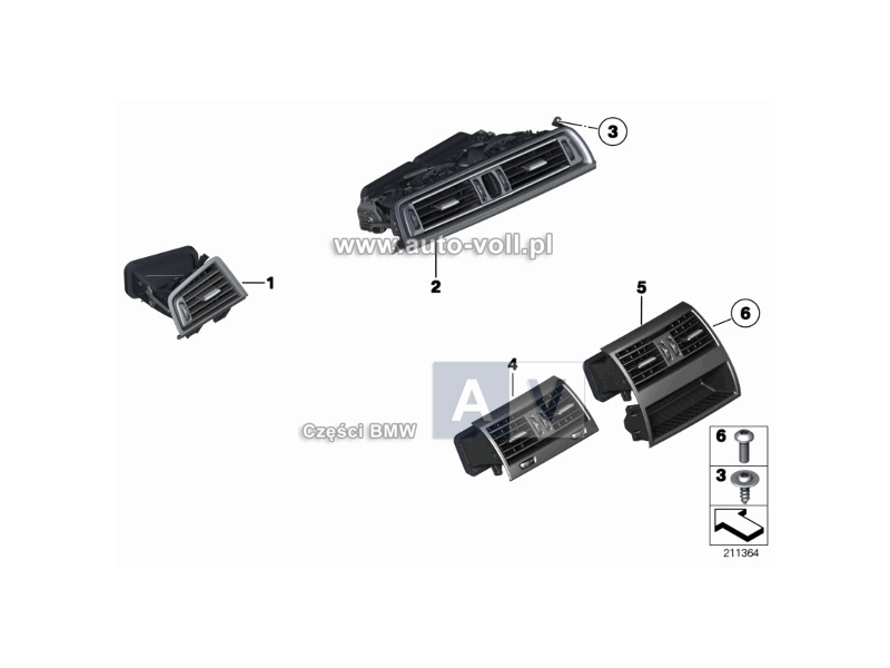64229166891 Oryginał BMW - 64229166891 - Części oryginalne BMW Łódź ...