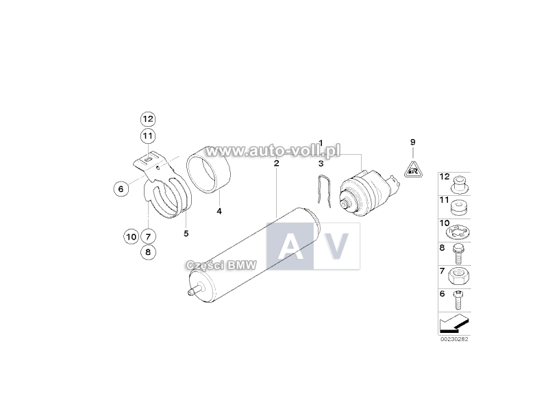 13328512369 Oryginał BMW - 13328512369 - Części oryginalne BMW Łódź ...