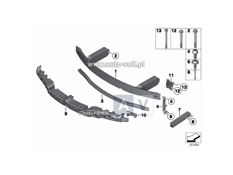 51117067744 Oryginał BMW - 51117067744 - Części oryginalne BMW Łódź ...