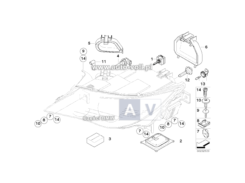 63127199362 Oryginał BMW - 63127199362 - Części oryginalne BMW Łódź ...