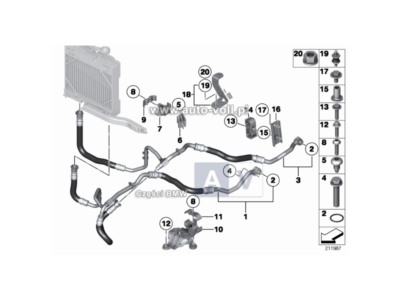 17227603066 Oryginał BMW - 17227603066 - Części oryginalne BMW Łódź ...