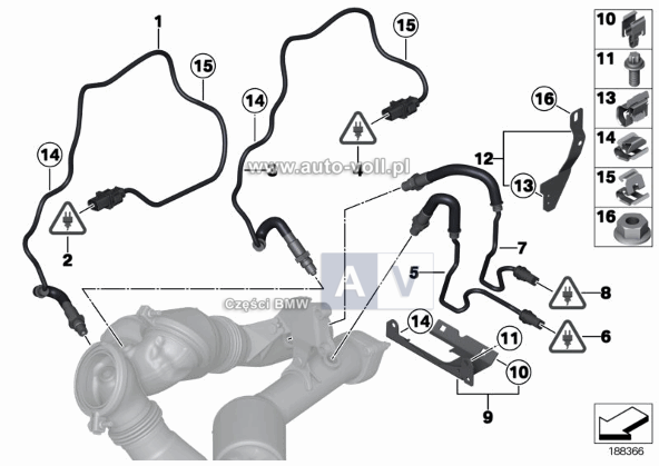 11787586692 Sonda lambda, regulacyjna - 11787586692 - Części oryginalne ...