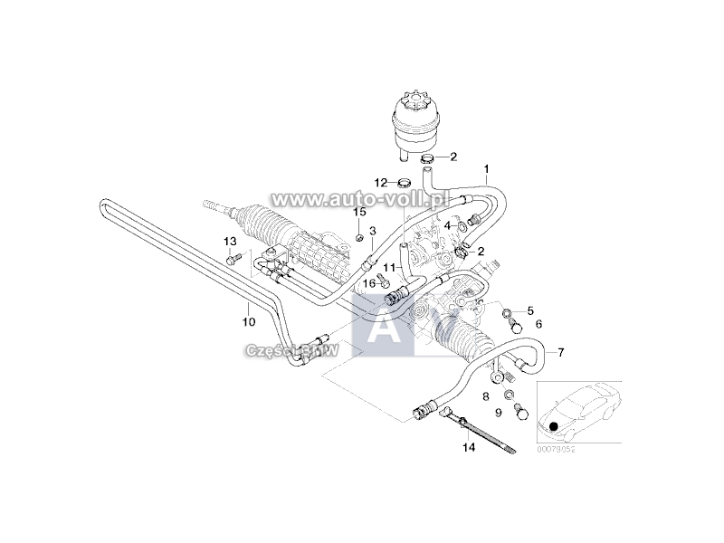 32416796367 Przewód powrotny - 32416796367 - Części oryginalne BMW Łódź ...
