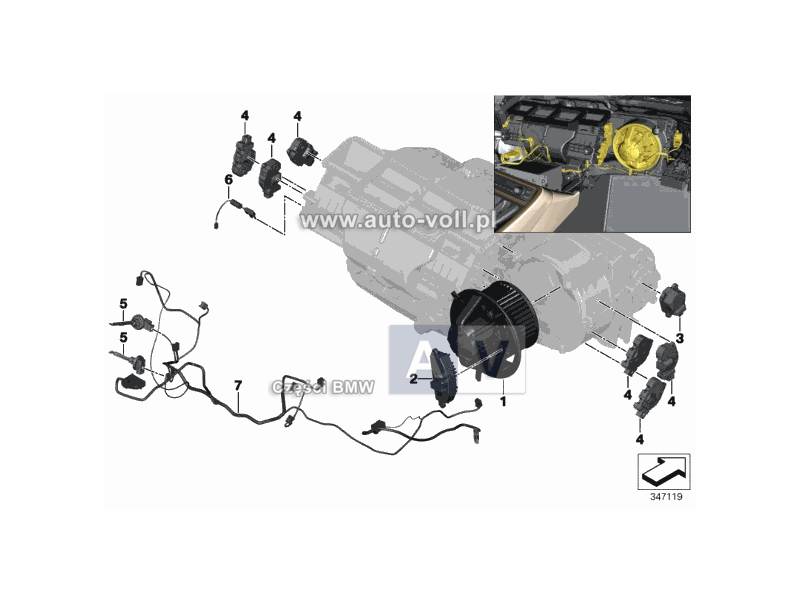 64119339246 Oryginał BMW - 64119339246 - Części oryginalne BMW Łódź ...