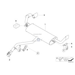 18307600222 Zest.napr. przepustnicy spalin - 18307600222 - Części ...