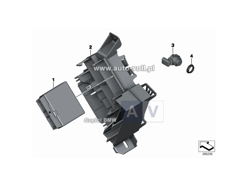 66209261626 Oryginał BMW - 66209261626 - Części oryginalne BMW Łódź ...