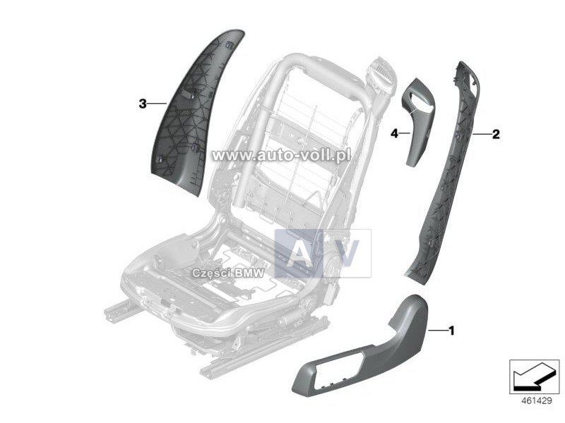 52107340126 Oryginał BMW - 52107340126 - Części oryginalne BMW Łódź ...