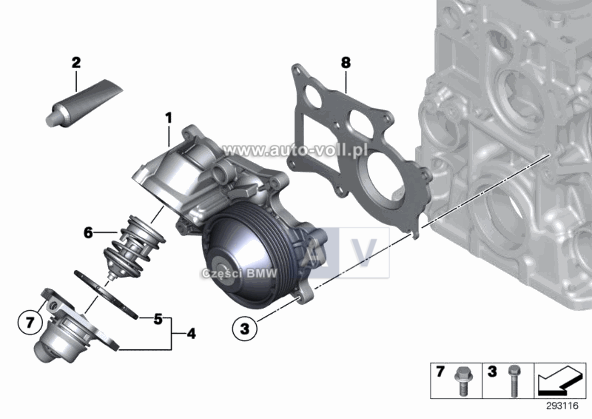 11518516206 Oryginał BMW - 11518516206 - Części oryginalne BMW Łódź ...