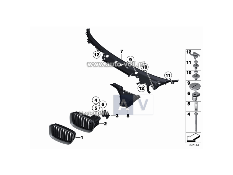 51717199752 Oryginał BMW - 51717199752 - Części oryginalne BMW Łódź ...