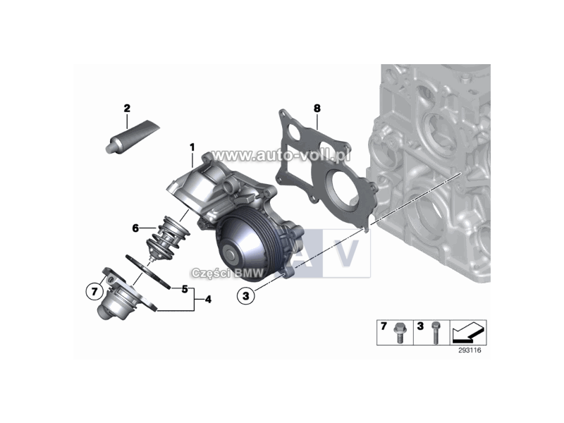 11518516207 Oryginał BMW - 11518516207 - Części oryginalne BMW Łódź ...