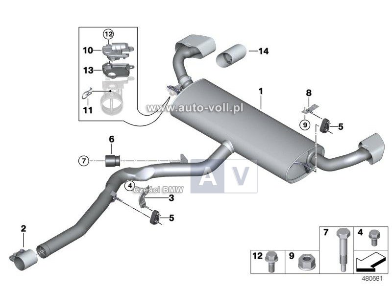 18308632154 Oryginał BMW - 18308632154 - Części oryginalne BMW Łódź ...