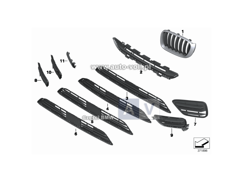 51117413924 Oryginał BMW - 51117413924 - Części oryginalne BMW Łódź ...