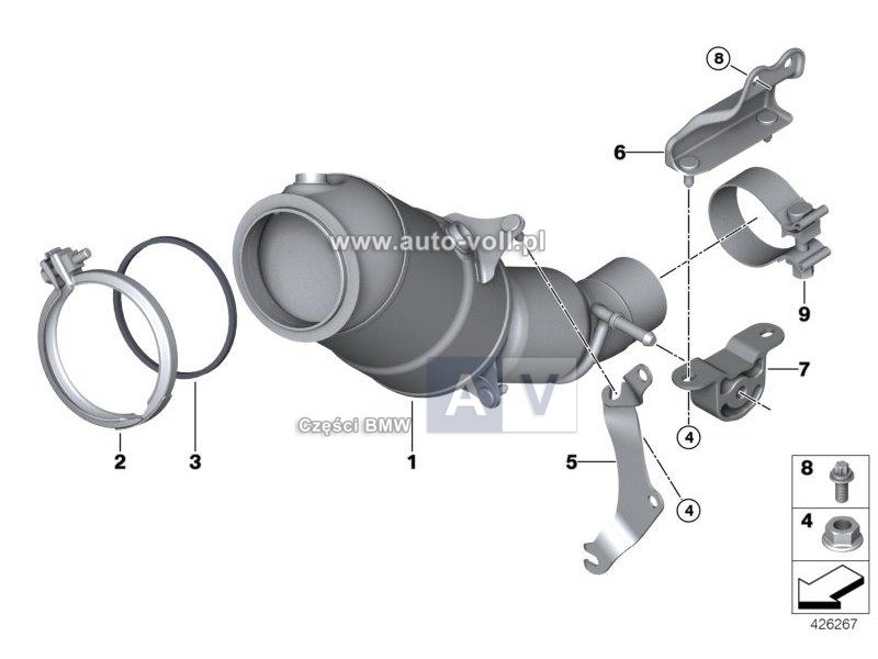 18307606138 Oryginał BMW - 18307606138 - Części oryginalne BMW Łódź ...
