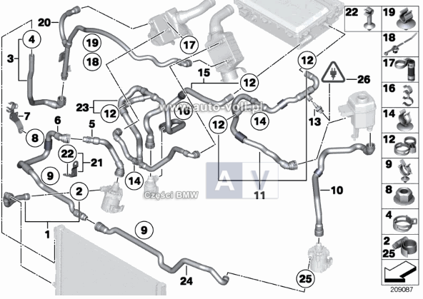 17127598004 Zaślepka - 17127598004 - Części oryginalne BMW Łódź | Sklep ...