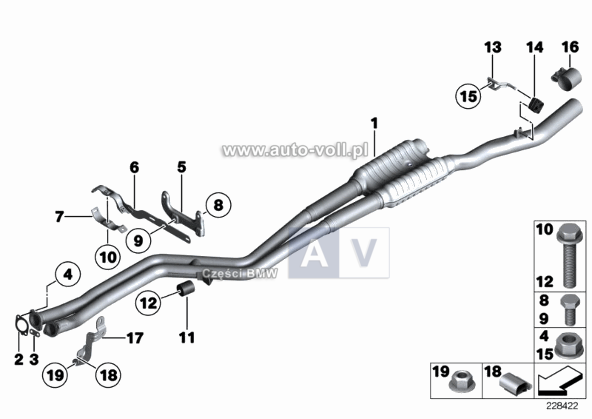 18307610168 Tłumik drgań - 18307610168 - Części oryginalne BMW Łódź ...