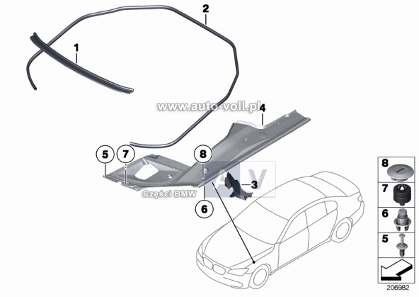 51767019802 Oryginał BMW - 51767019802 - Części oryginalne BMW Łódź ...