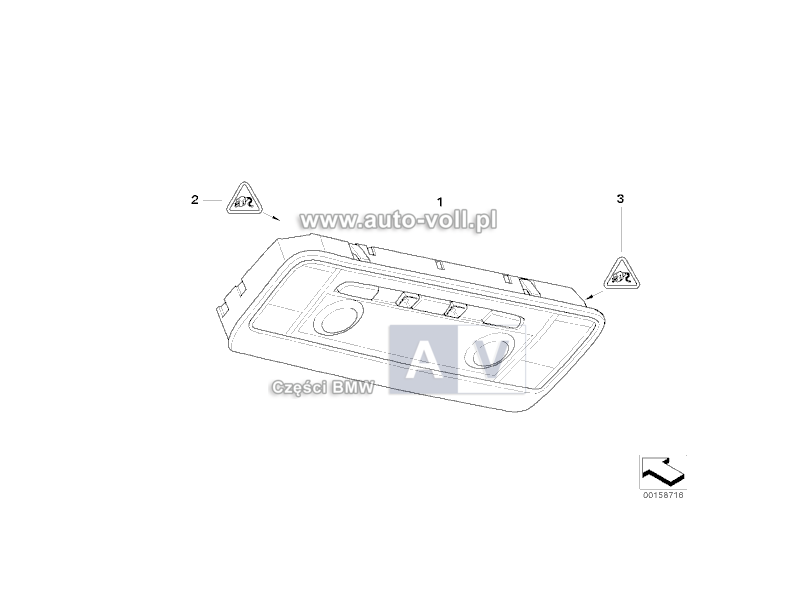 61319225699 Oryginał BMW - 61319225699 - Części oryginalne BMW Łódź ...