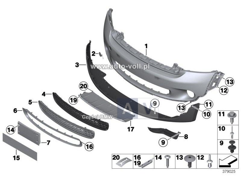 51119801917 Oryginał BMW - 51119801917 - Części oryginalne BMW Łódź ...