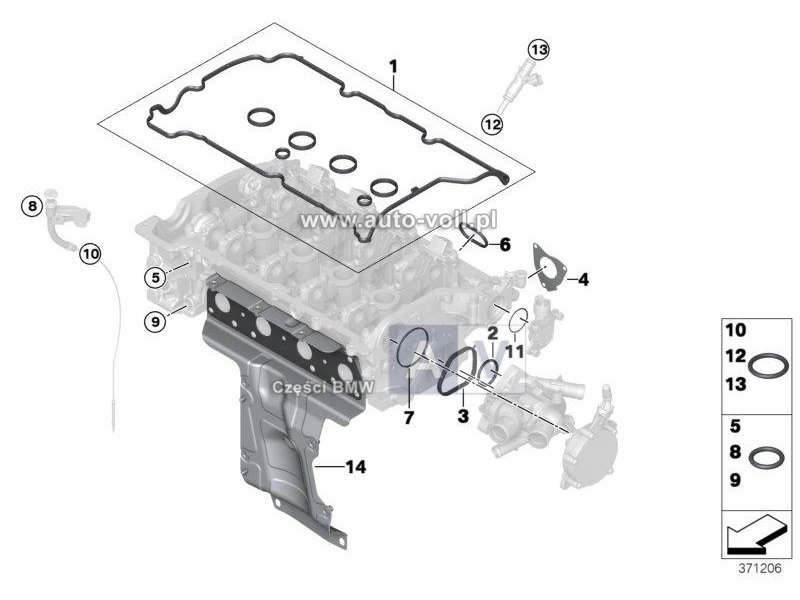 11127560273 Oryginał BMW - 11127560273 - Części oryginalne BMW Łódź ...