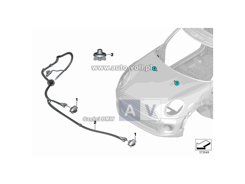 61667410756 Oryginał BMW - 61667410756 - Części oryginalne BMW Łódź ...