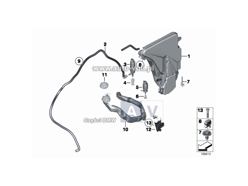 61667269667 Oryginał BMW - 61667269667 - Części oryginalne BMW Łódź ...