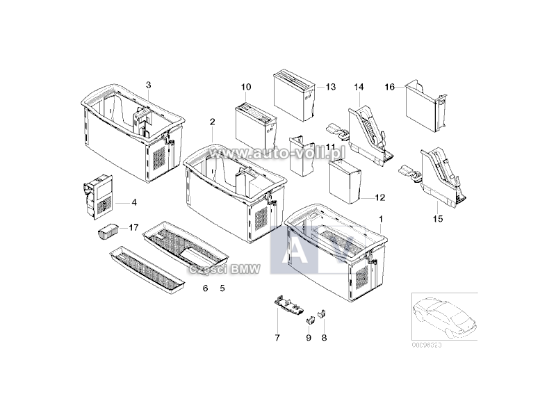 51167011610 Mata wkładana - 51167011610 - Części oryginalne BMW Łódź ...