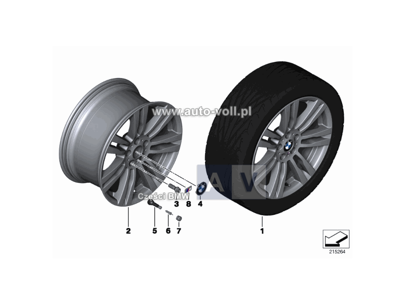 36117846834 Oryginał BMW - 36117846834 - Części oryginalne BMW Łódź ...