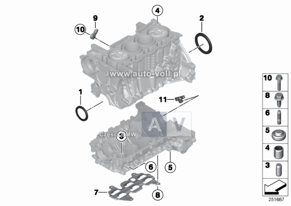 11117568264 Oryginał BMW - 11117568264 - Części oryginalne BMW Łódź ...