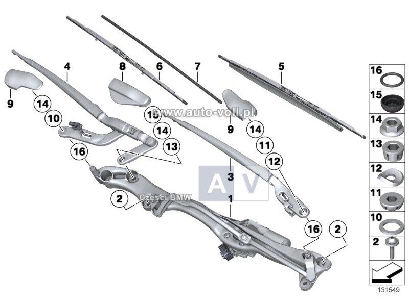 61617208692 Oryginał BMW - 61617208692 - Części oryginalne BMW Łódź ...
