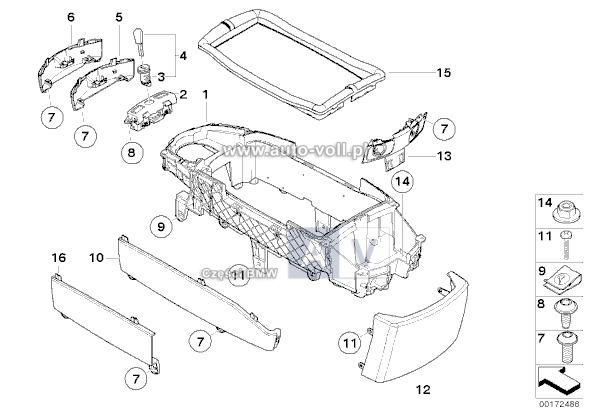 51167054631 Zestaw naprawczy wkładu zamka - 51167054631 - Części ...